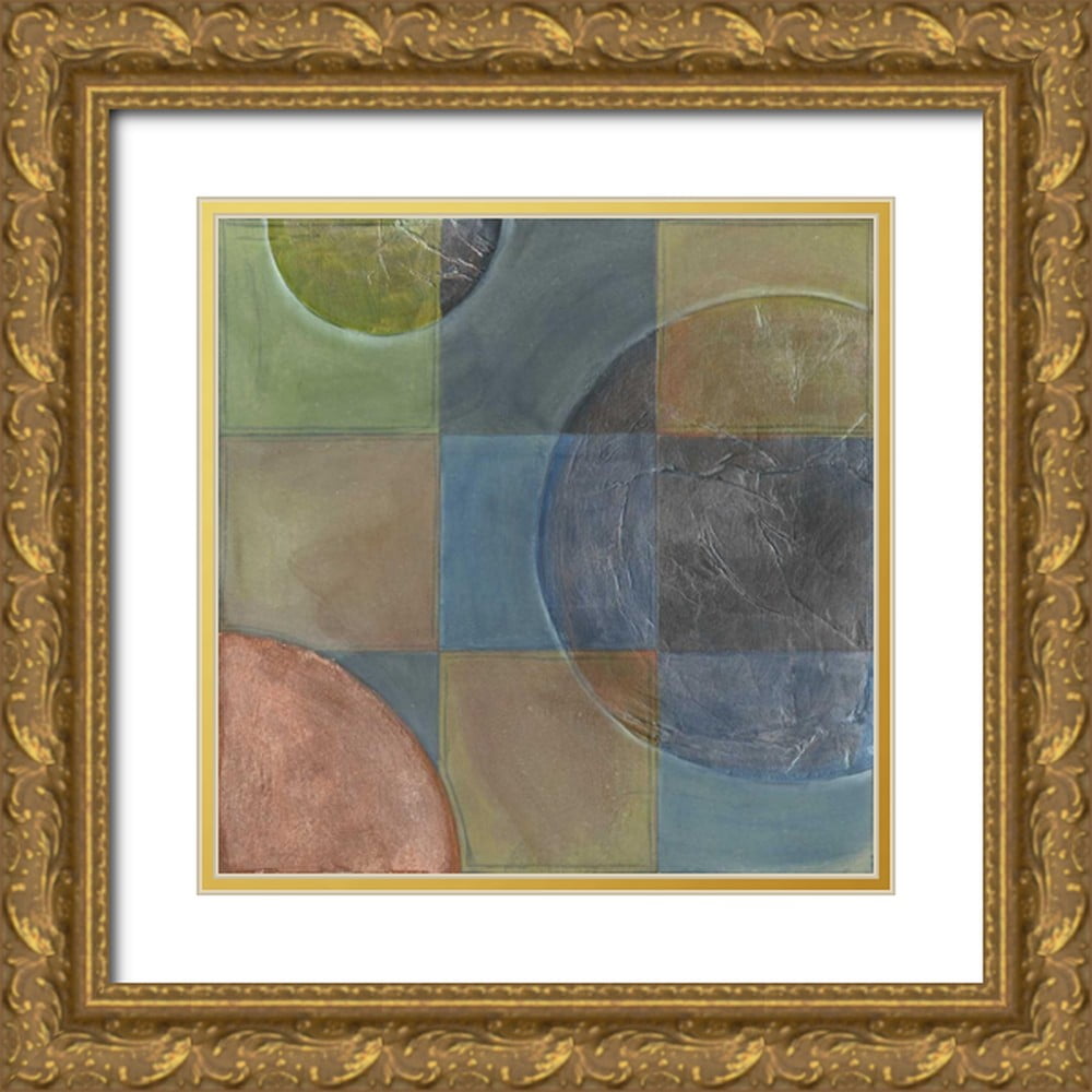 Vess, June Erica 26x26 Gold Ornate Wood Framed with Double Matting ...