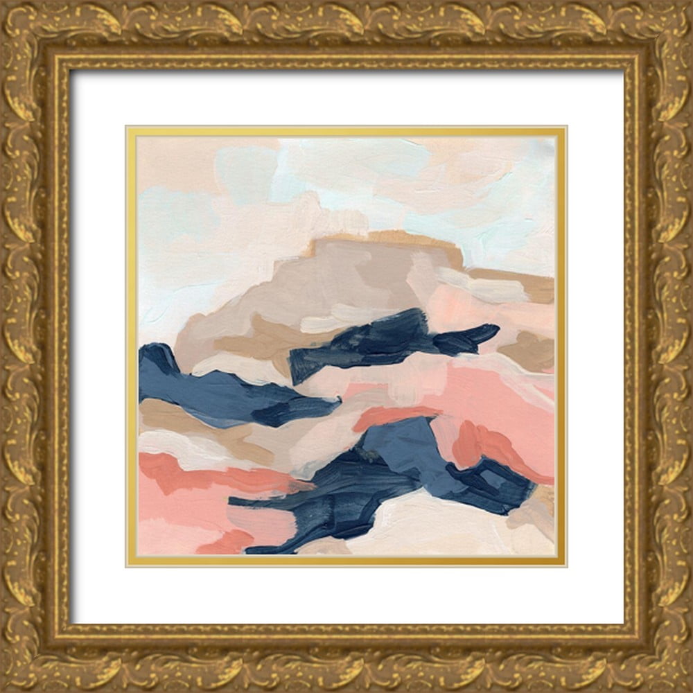 Vess, June Erica 26x26 Gold Ornate Wood Framed with Double Matting ...