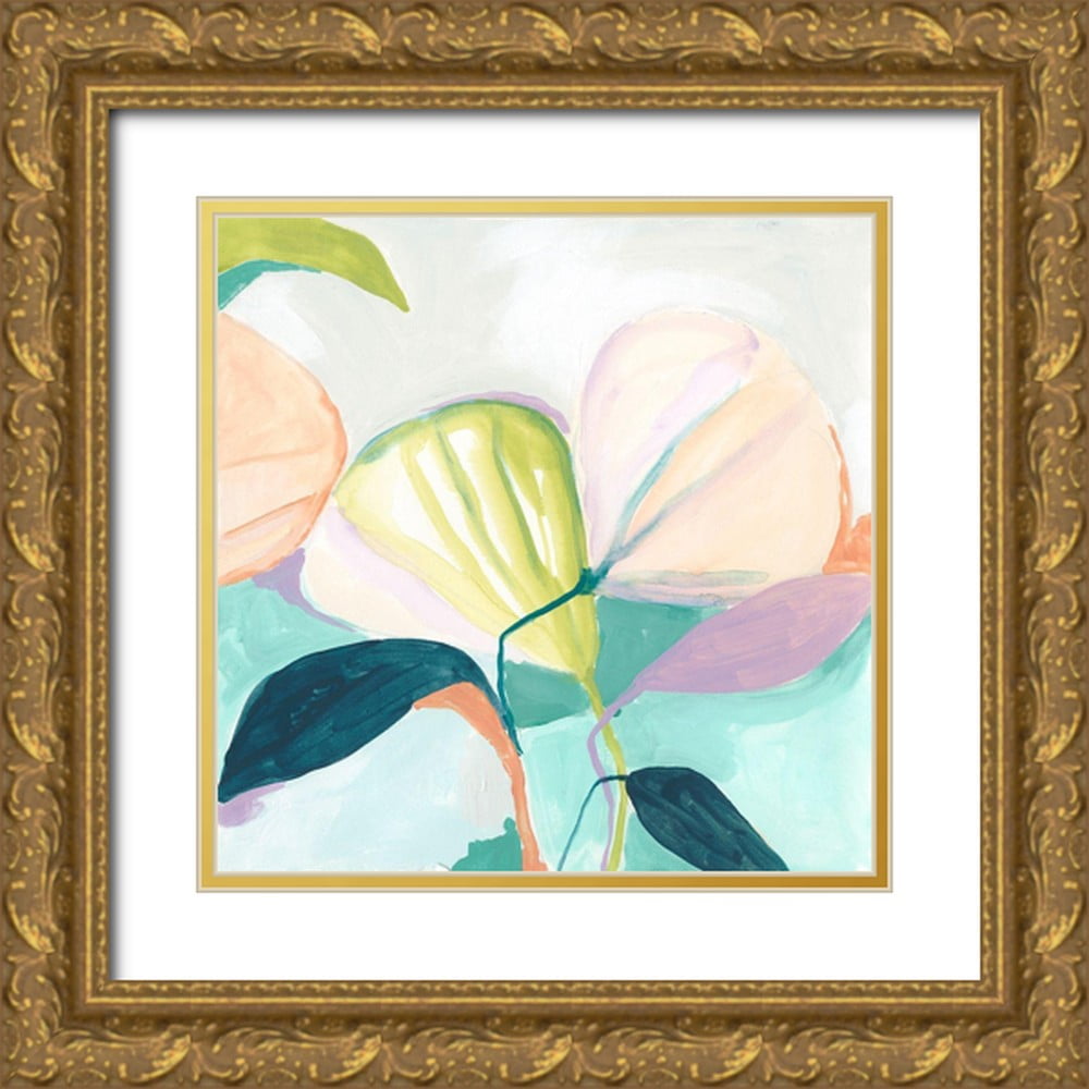 Vess, June Erica 26x26 Gold Ornate Wood Framed with Double Matting ...