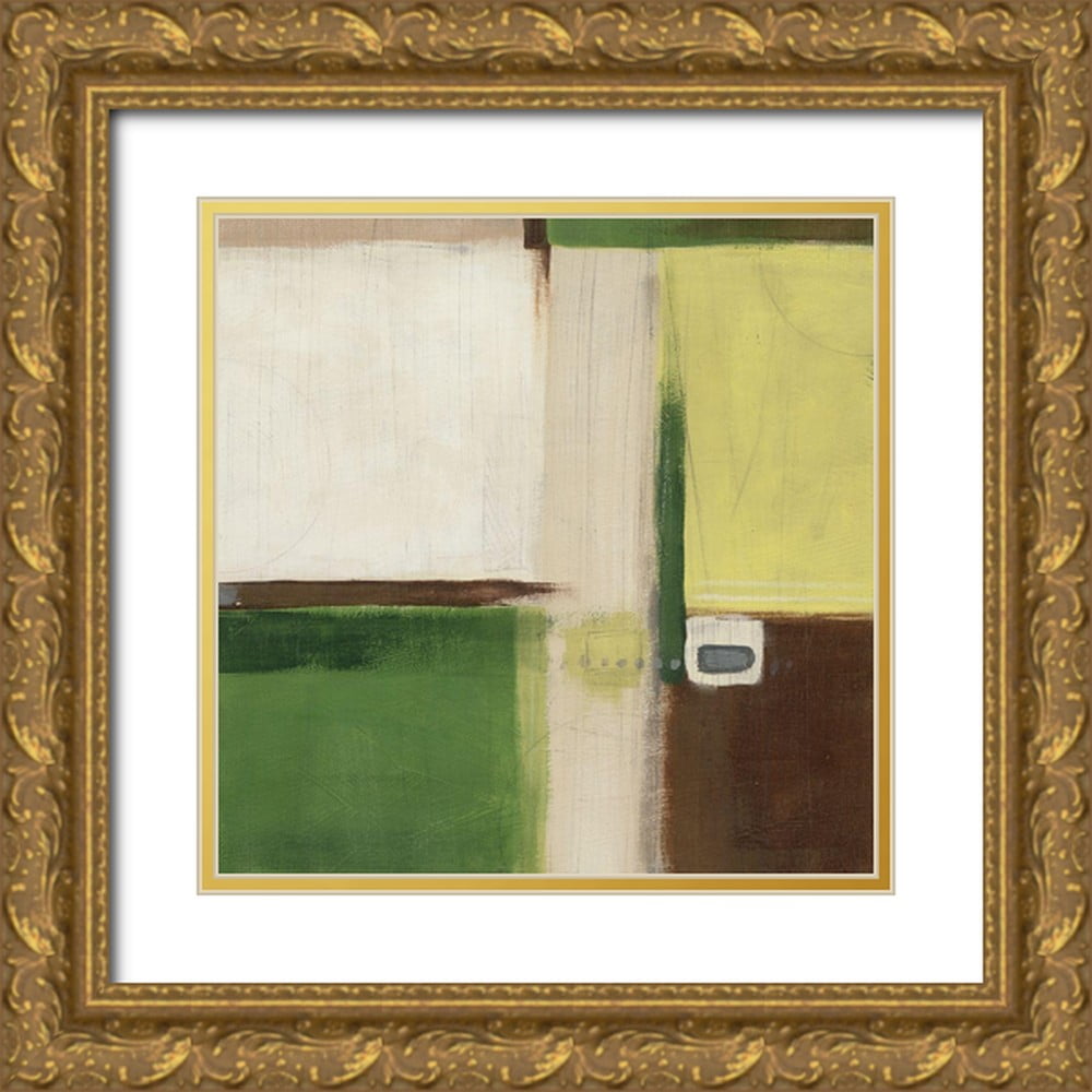 Vess, June Erica 26x26 Gold Ornate Wood Framed with Double Matting ...