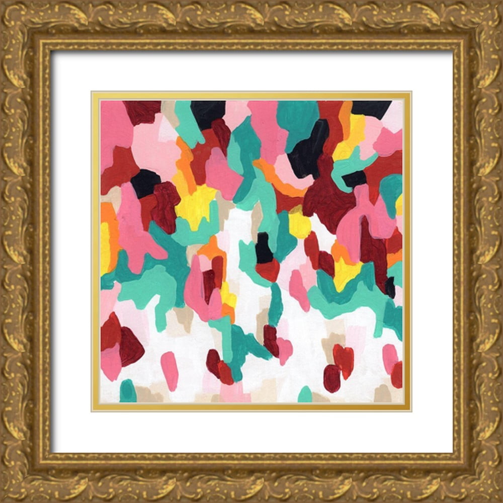 Vess, June Erica 26x26 Gold Ornate Wood Framed with Double Matting ...