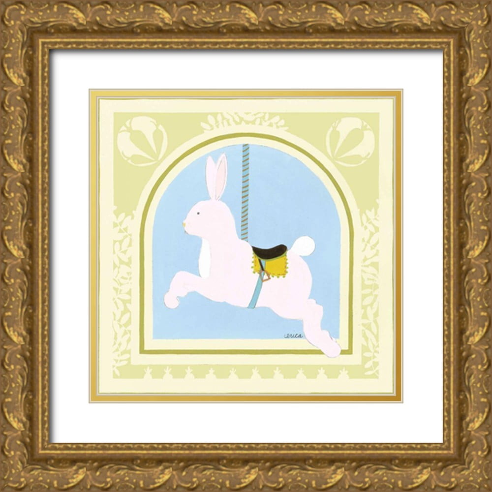 Vess, June Erica 26x26 Gold Ornate Wood Framed with Double Matting ...