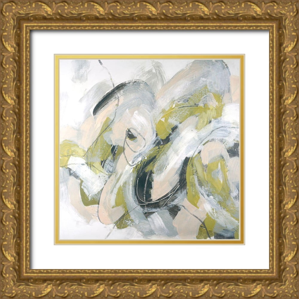 Vess, June Erica 26x26 Gold Ornate Wood Framed with Double Matting ...