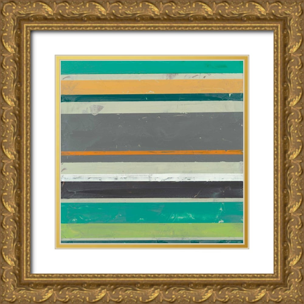 Vess, June Erica 26x26 Gold Ornate Wood Framed with Double Matting ...
