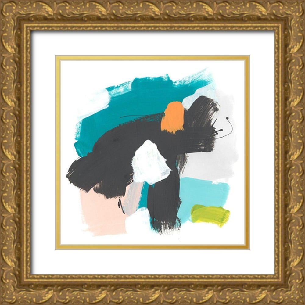 Vess, June Erica 26x26 Gold Ornate Wood Framed with Double Matting ...