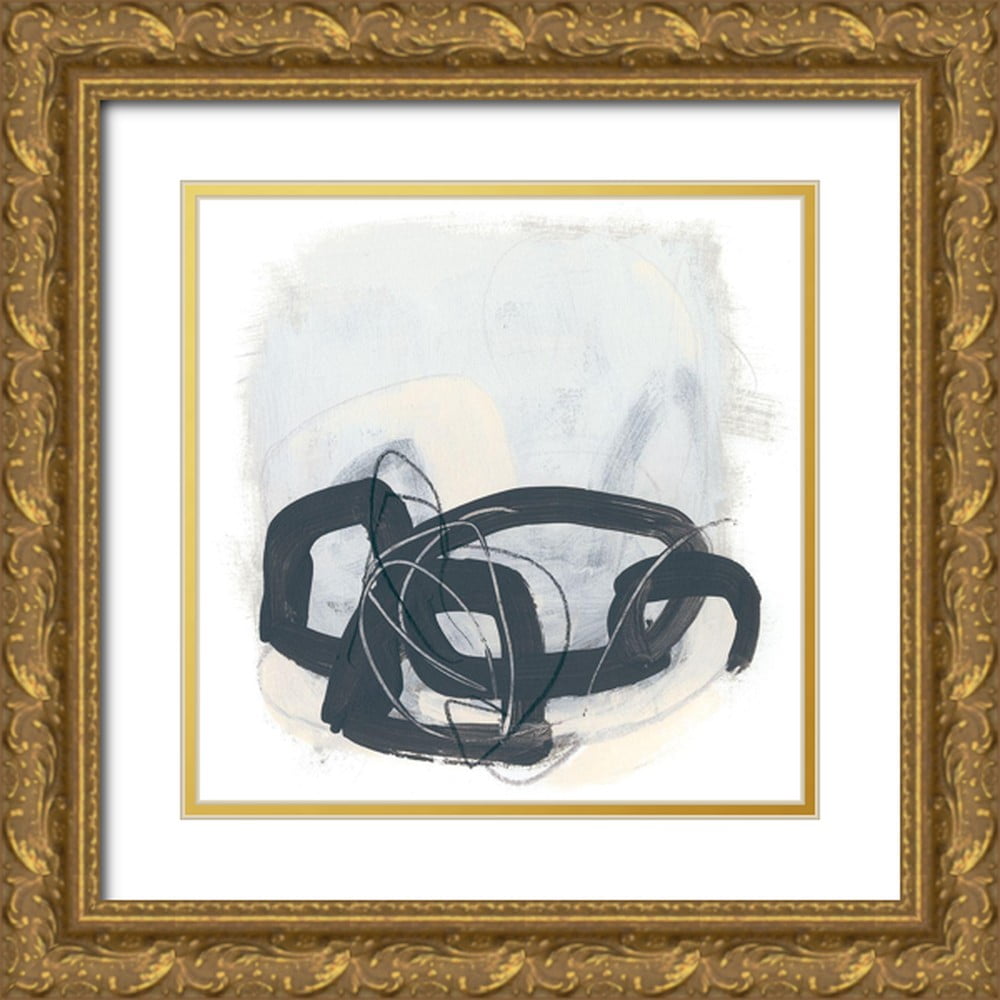 Vess, June Erica 26x26 Gold Ornate Wood Framed with Double Matting ...