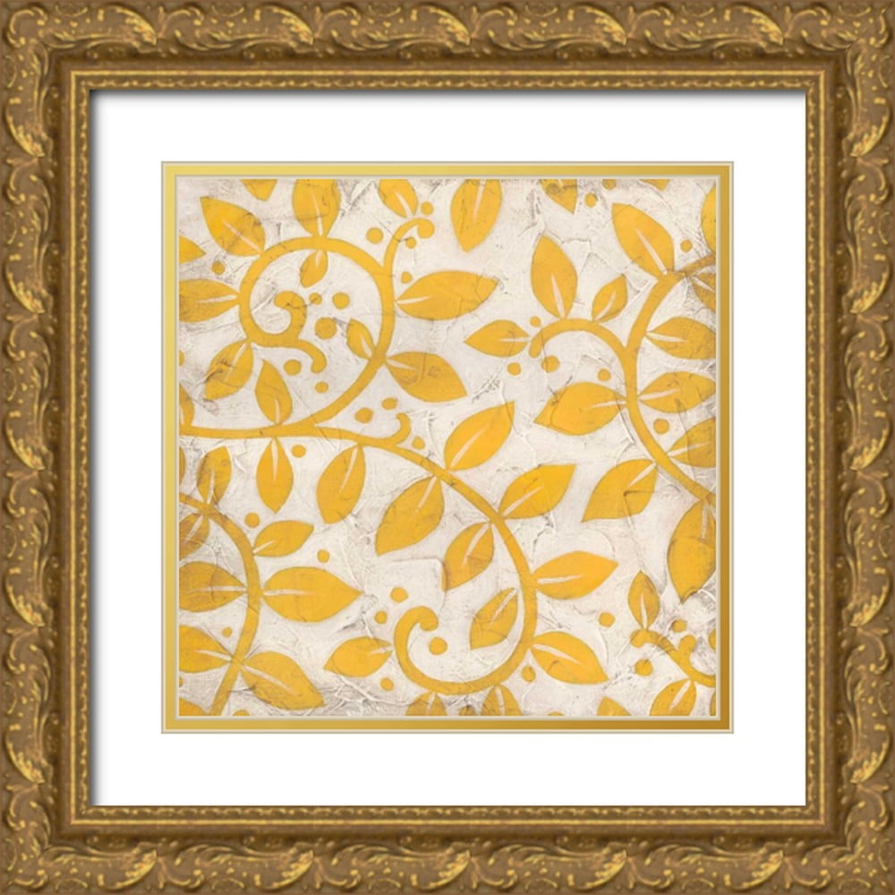 Vess, June Erica 26x26 Gold Ornate Wood Framed with Double Matting Museum Art Print Titled ...