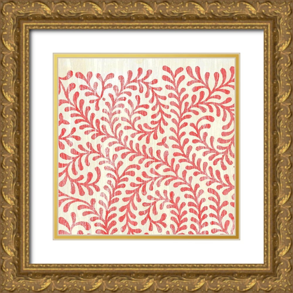 Vess, June Erica 26x26 Gold Ornate Wood Framed with Double Matting ...