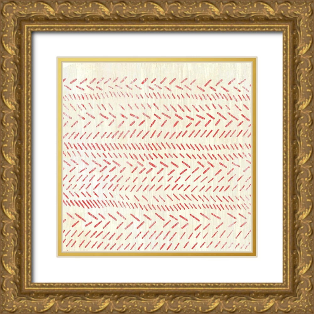 Vess, June Erica 26x26 Gold Ornate Wood Framed with Double Matting ...