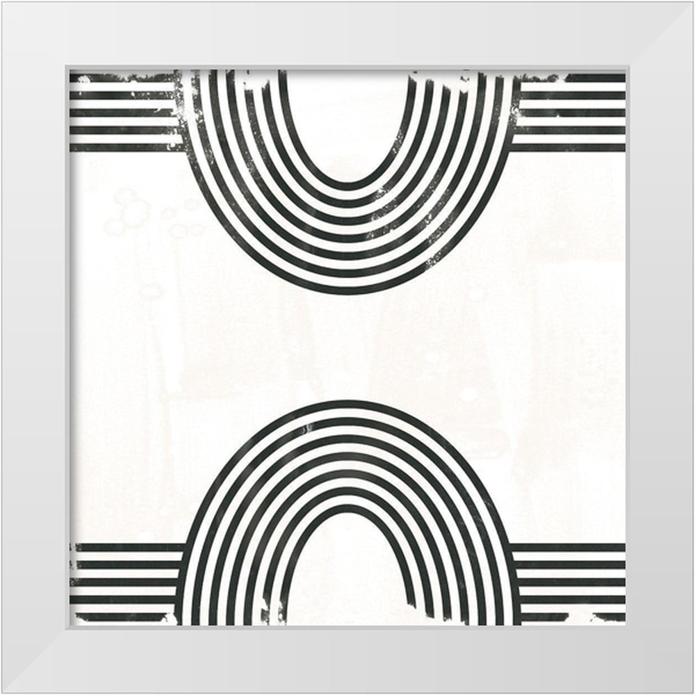 Vess, June Erica 26x26 White Modern Wood Framed Museum Art Print Titled ...