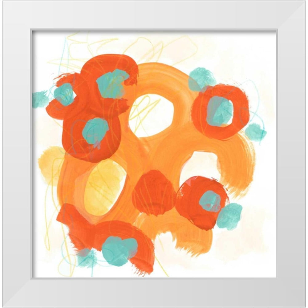Vess, June Erica 26x26 White Modern Wood Framed Museum Art Print Titled ...
