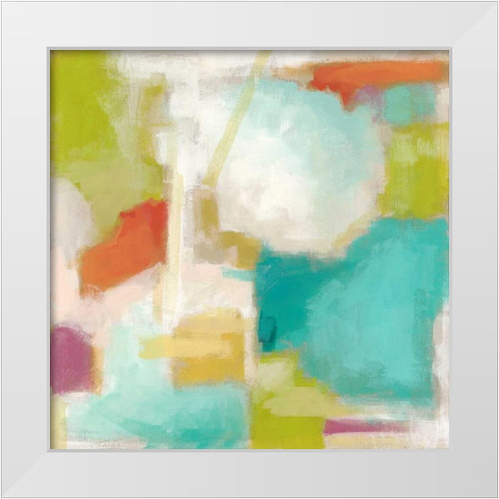 Vess, June Erica 26x26 White Modern Wood Framed Museum Art Print Titled ...