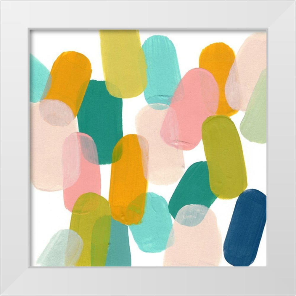 Vess, June Erica 26x26 White Modern Wood Framed Museum Art Print Titled ...