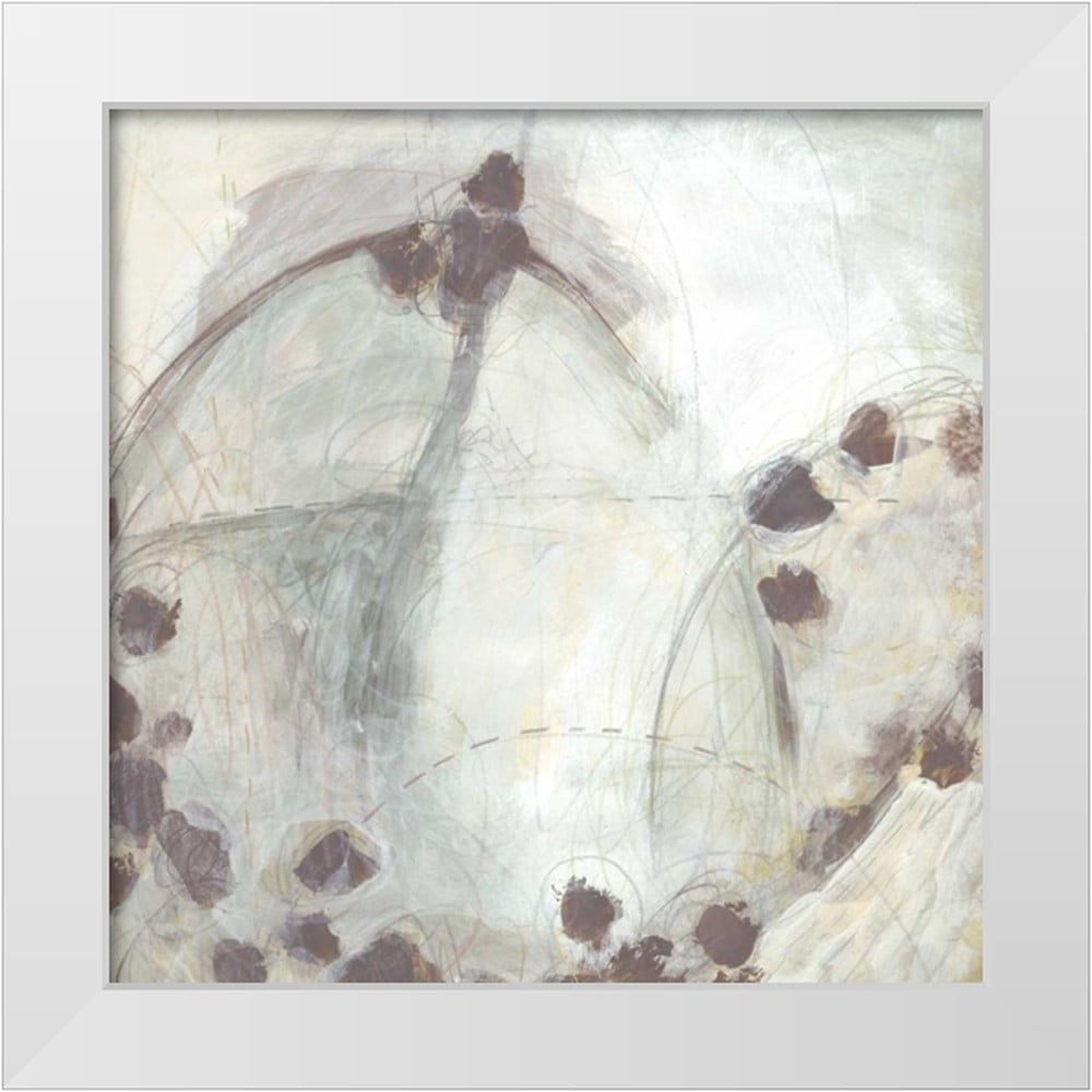 Vess, June Erica 26x26 White Modern Wood Framed Museum Art Print Titled ...