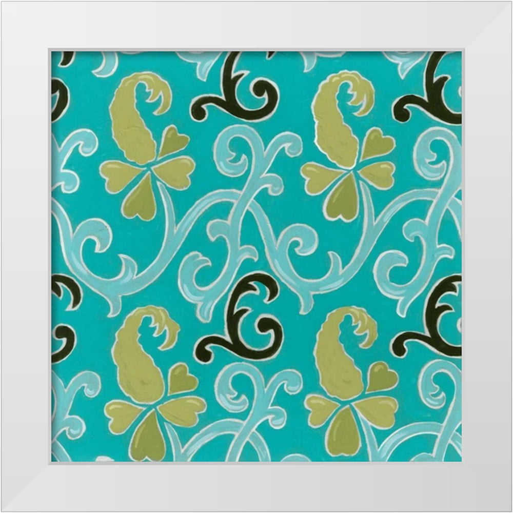 Vess, June Erica 26x26 White Modern Wood Framed Museum Art Print Titled ...