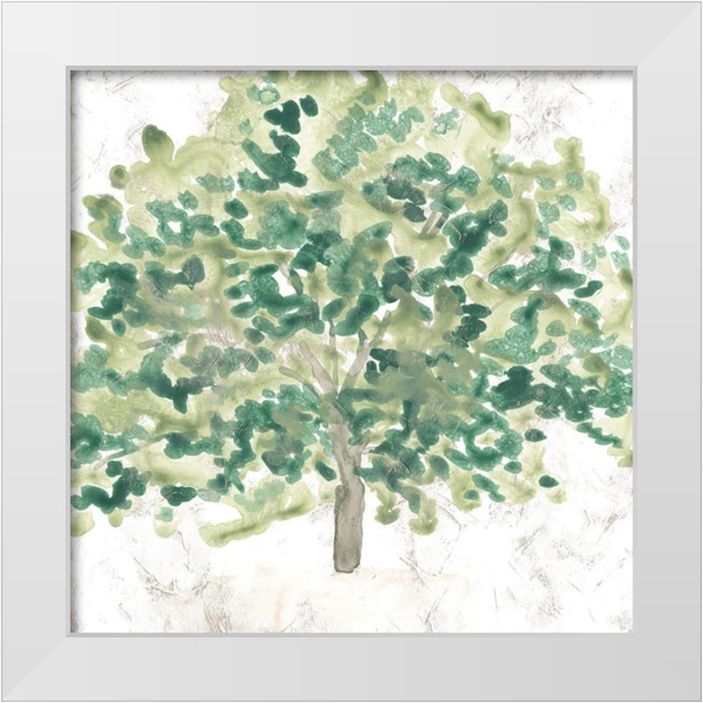 Vess, June Erica 26x26 White Modern Wood Framed Museum Art Print Titled ...