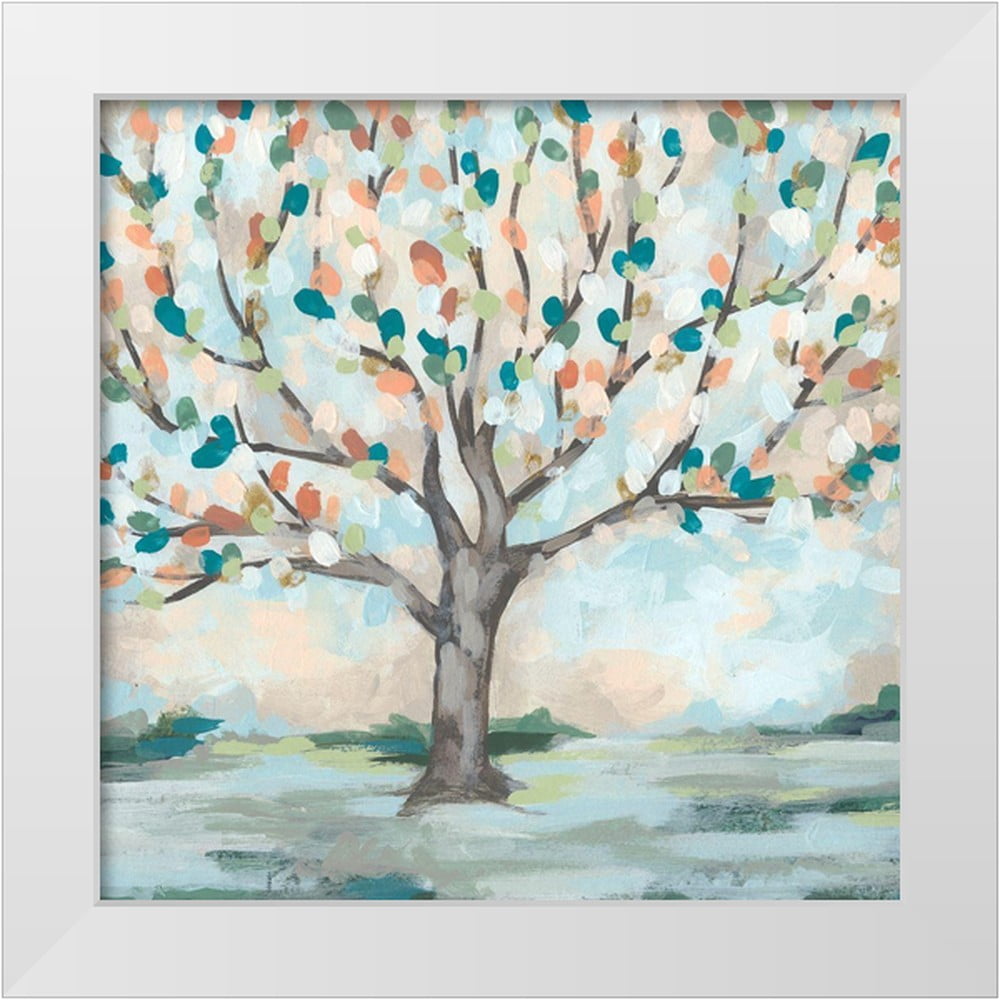 Vess, June Erica 26x26 White Modern Wood Framed Museum Art Print Titled ...