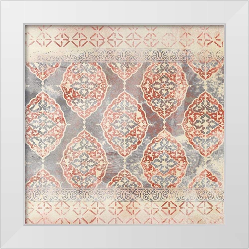 Vess, June Erica 26x26 White Modern Wood Framed Museum Art Print Titled ...
