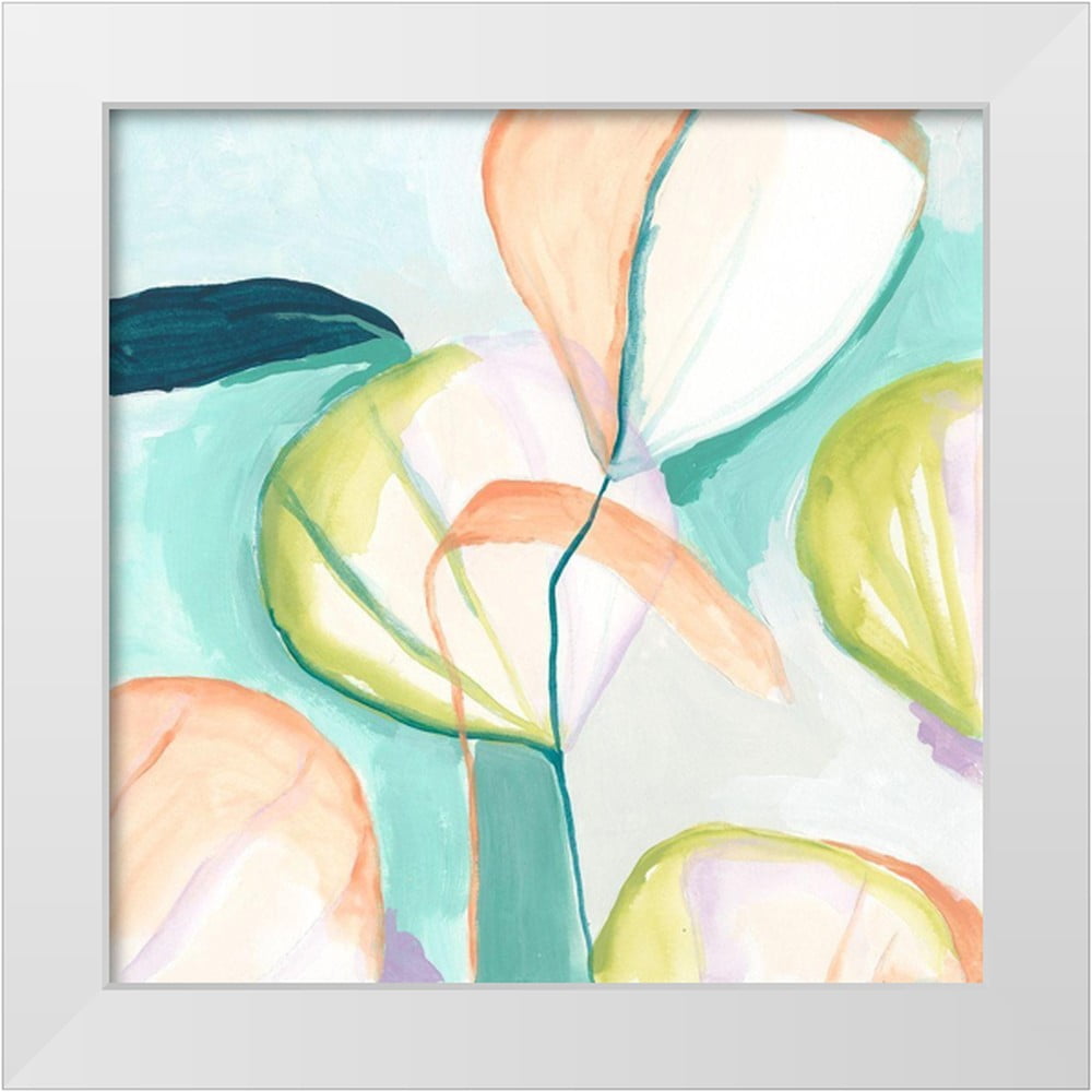 Vess, June Erica 26x26 White Modern Wood Framed Museum Art Print Titled ...