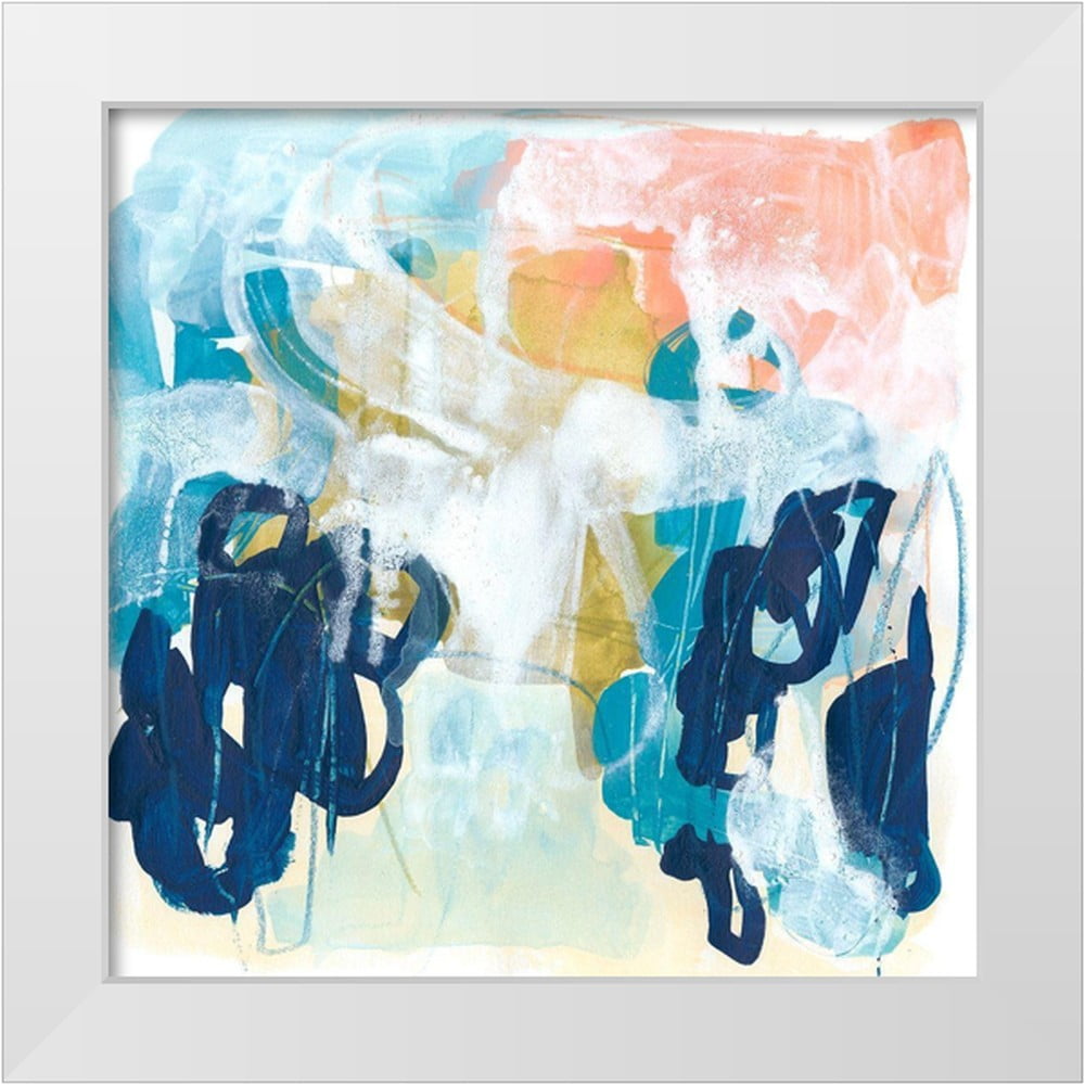 Vess, June Erica 26x26 White Modern Wood Framed Museum Art Print Titled ...