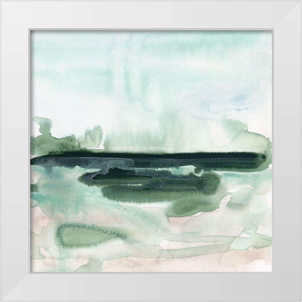 Vess, June Erica 26x26 White Modern Wood Framed Museum Art Print Titled ...