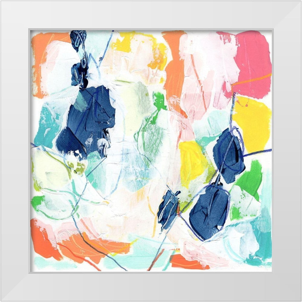 Vess, June Erica 26x26 White Modern Wood Framed Museum Art Print Titled ...