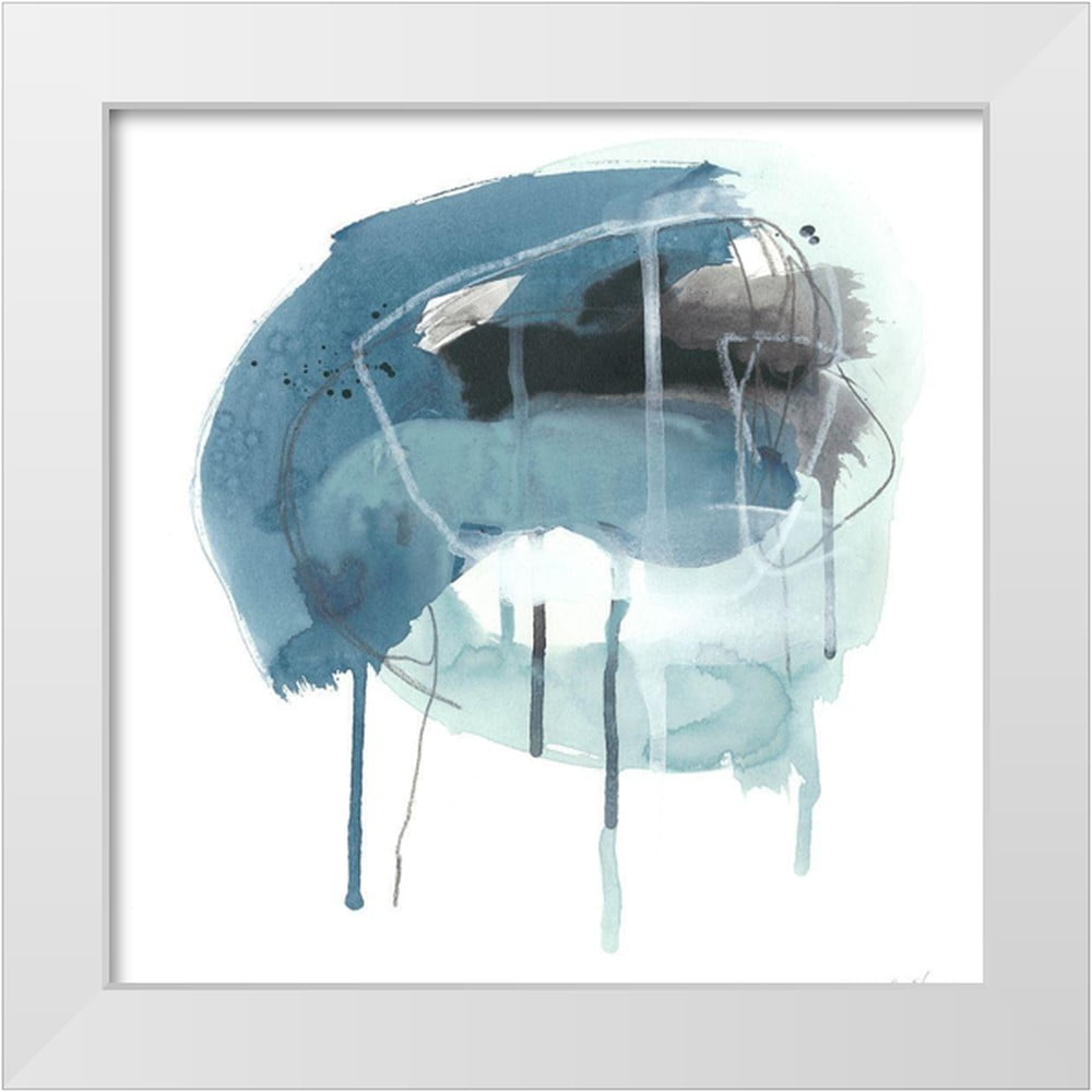 Vess, June Erica 26x26 White Modern Wood Framed Museum Art Print Titled ...