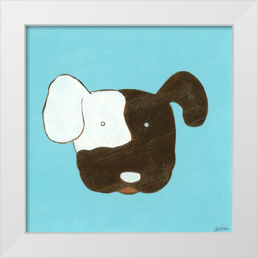 Vess, June Erica 26x26 White Modern Wood Framed Museum Art Print Titled ...