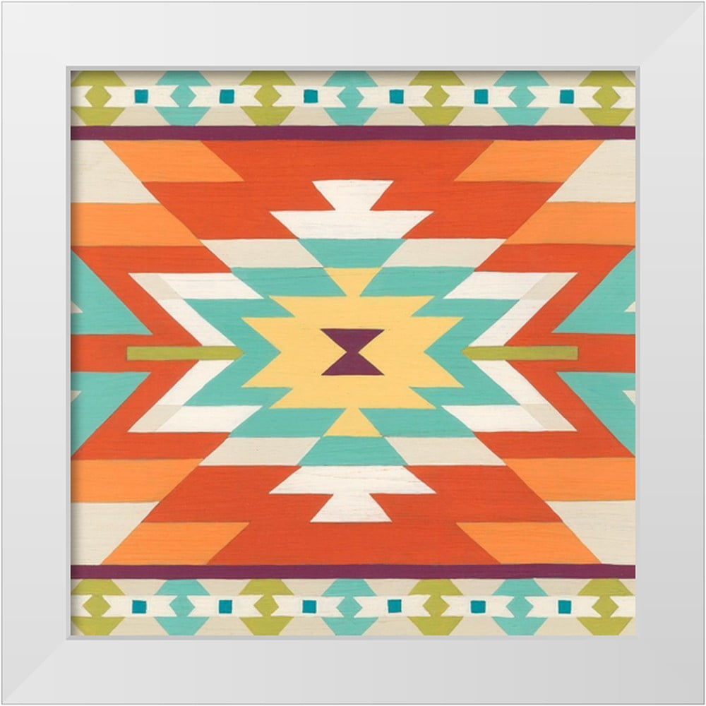 Vess, June Erica 26x26 White Modern Wood Framed Museum Art Print Titled ...