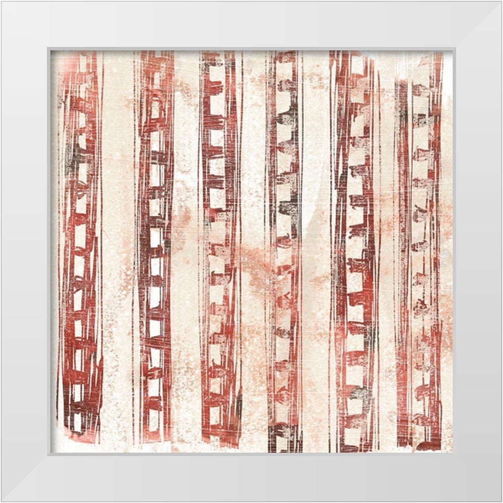 Vess, June Erica 26x26 White Modern Wood Framed Museum Art Print Titled ...