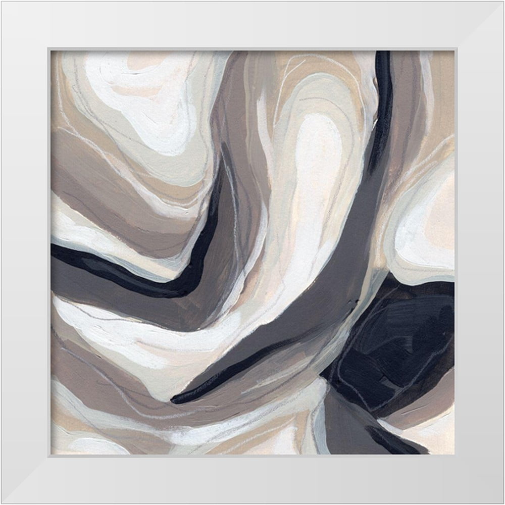Vess, June Erica 26x26 White Modern Wood Framed Museum Art Print Titled ...