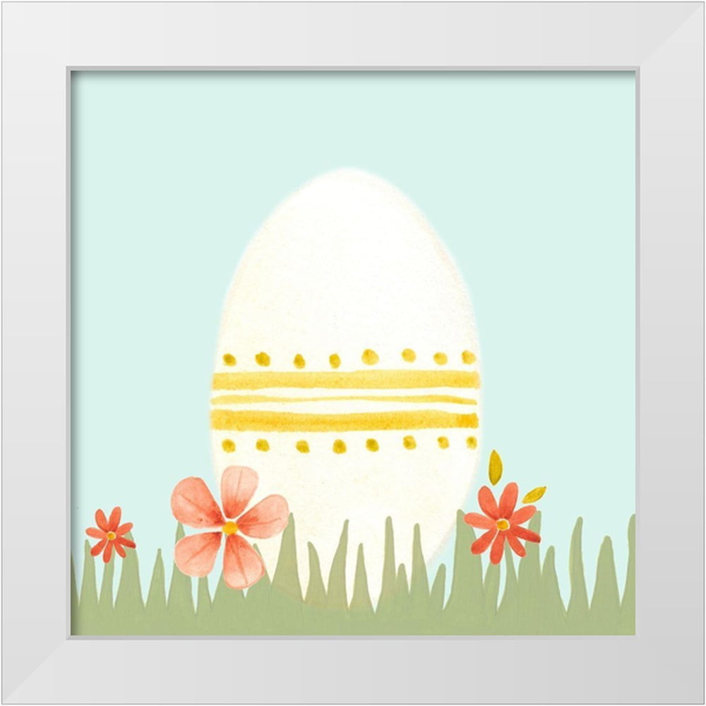 Vess, June Erica 26x26 White Modern Wood Framed Museum Art Print Titled ...