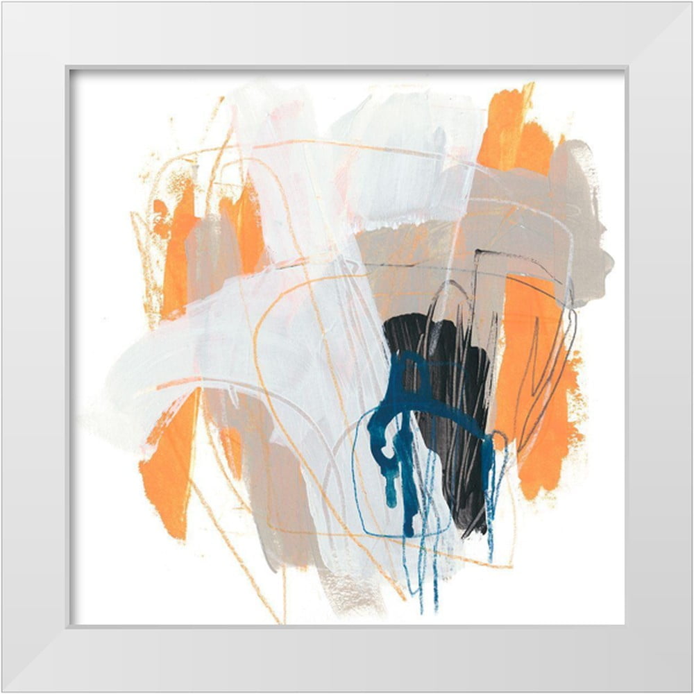 Vess, June Erica 26x26 White Modern Wood Framed Museum Art Print Titled ...