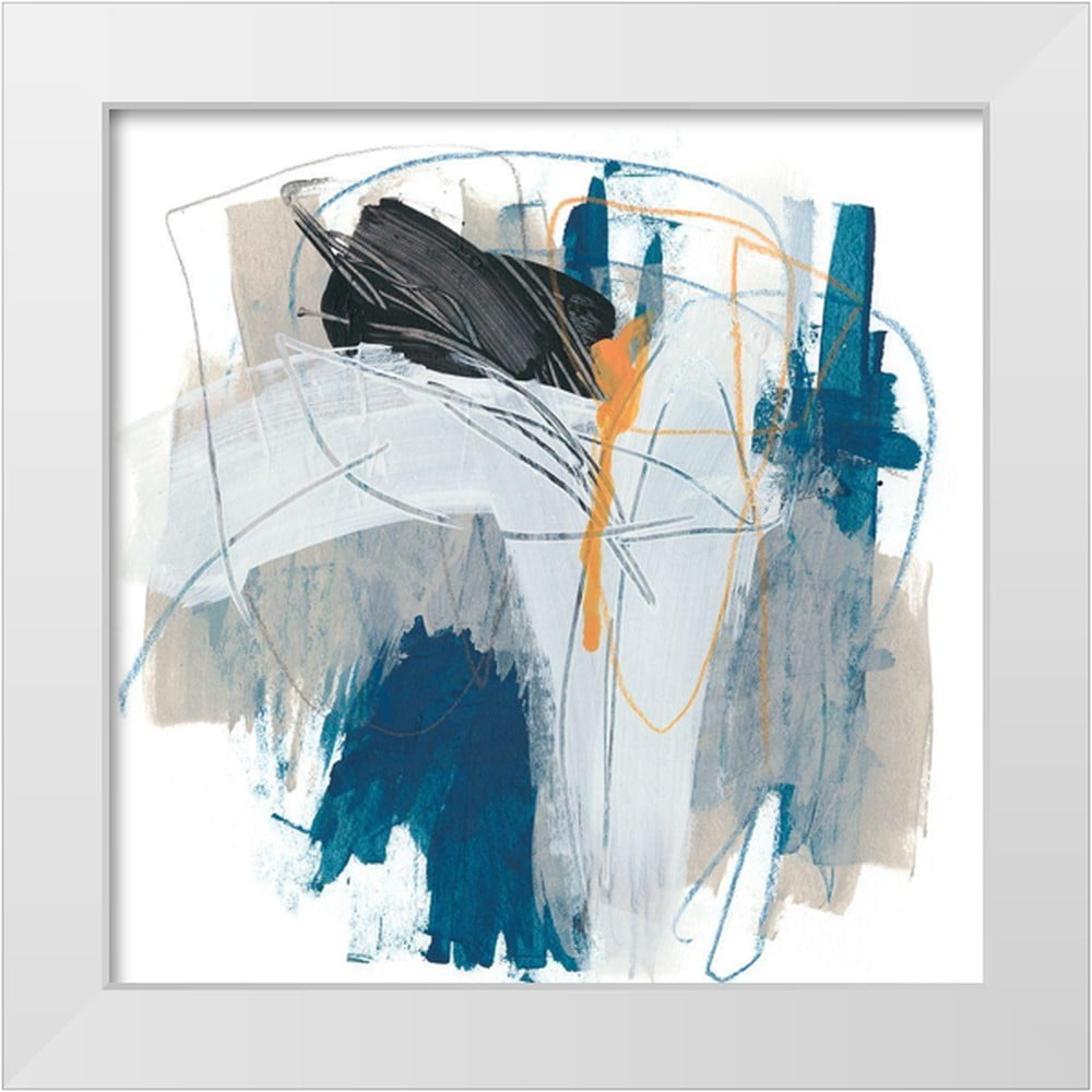 Vess, June Erica 26x26 White Modern Wood Framed Museum Art Print Titled ...