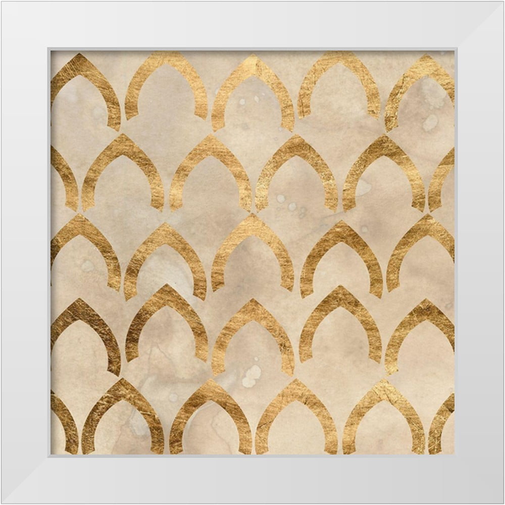 Vess, June Erica 26x26 White Modern Wood Framed Museum Art Print Titled ...