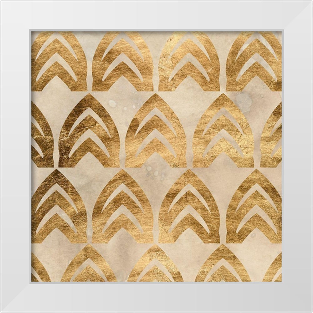 Vess, June Erica 26x26 White Modern Wood Framed Museum Art Print Titled ...
