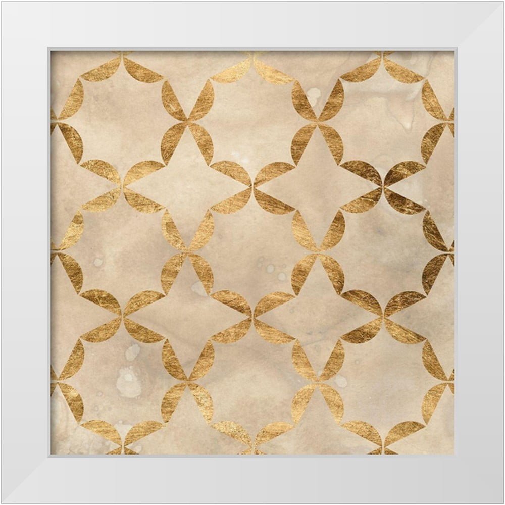 Vess, June Erica 26x26 White Modern Wood Framed Museum Art Print Titled ...