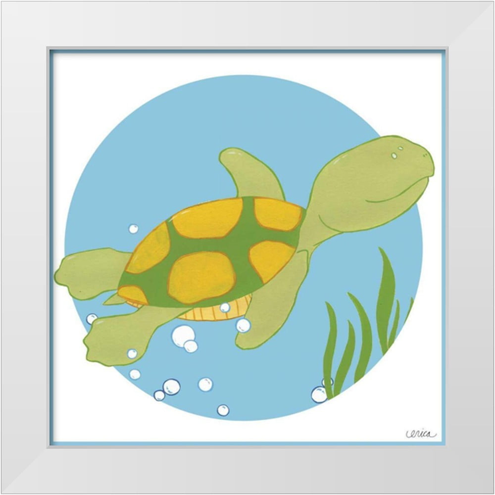 Vess, June Erica 26x26 White Modern Wood Framed Museum Art Print Titled ...