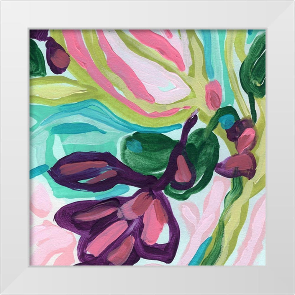 Vess, June Erica 26x26 White Modern Wood Framed Museum Art Print Titled ...