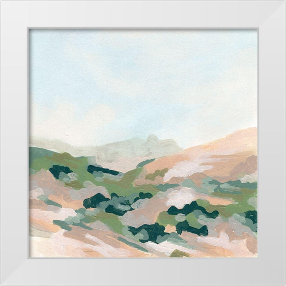 Vess, June Erica 26x26 White Modern Wood Framed Museum Art Print Titled ...