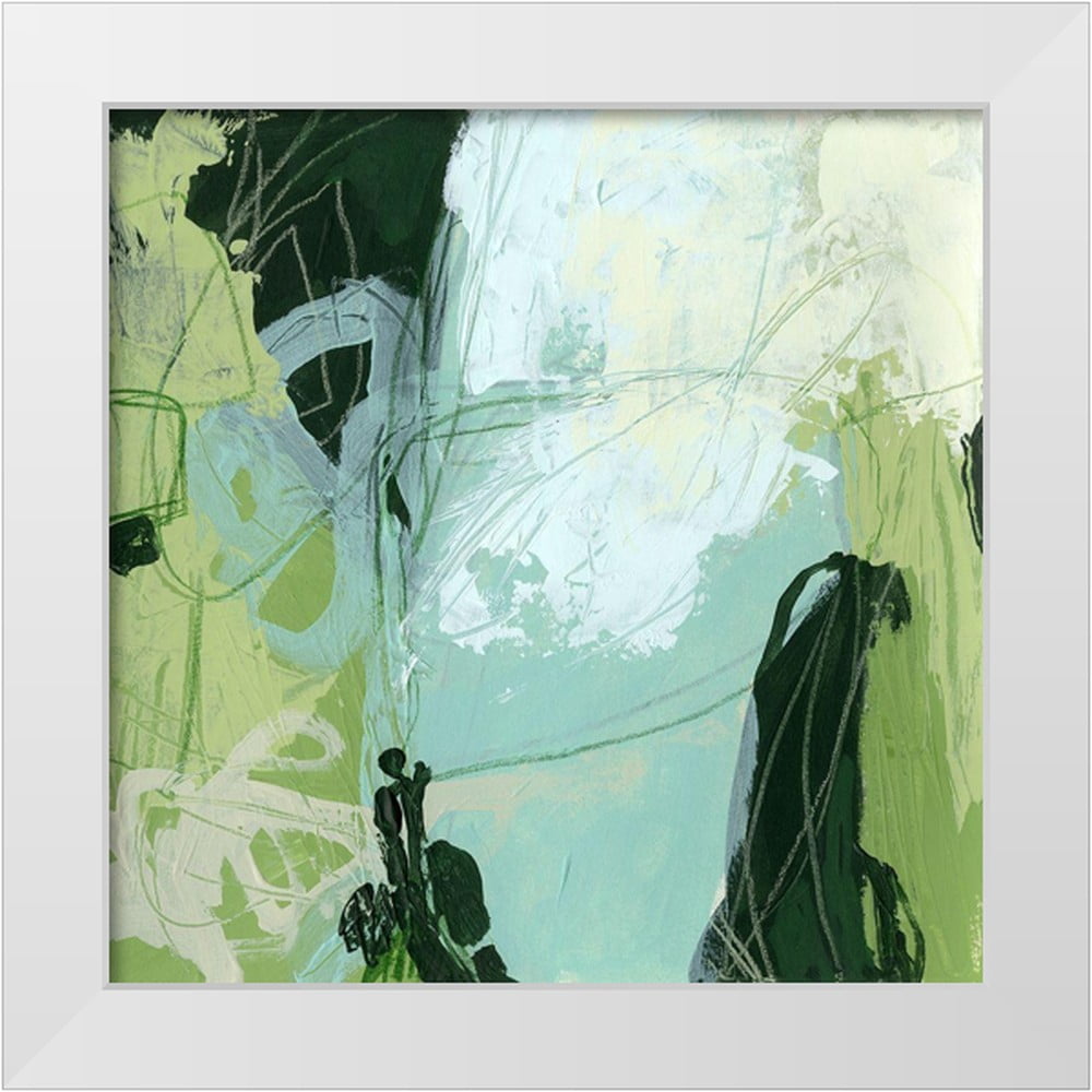 Vess, June Erica 26x26 White Modern Wood Framed Museum Art Print Titled ...