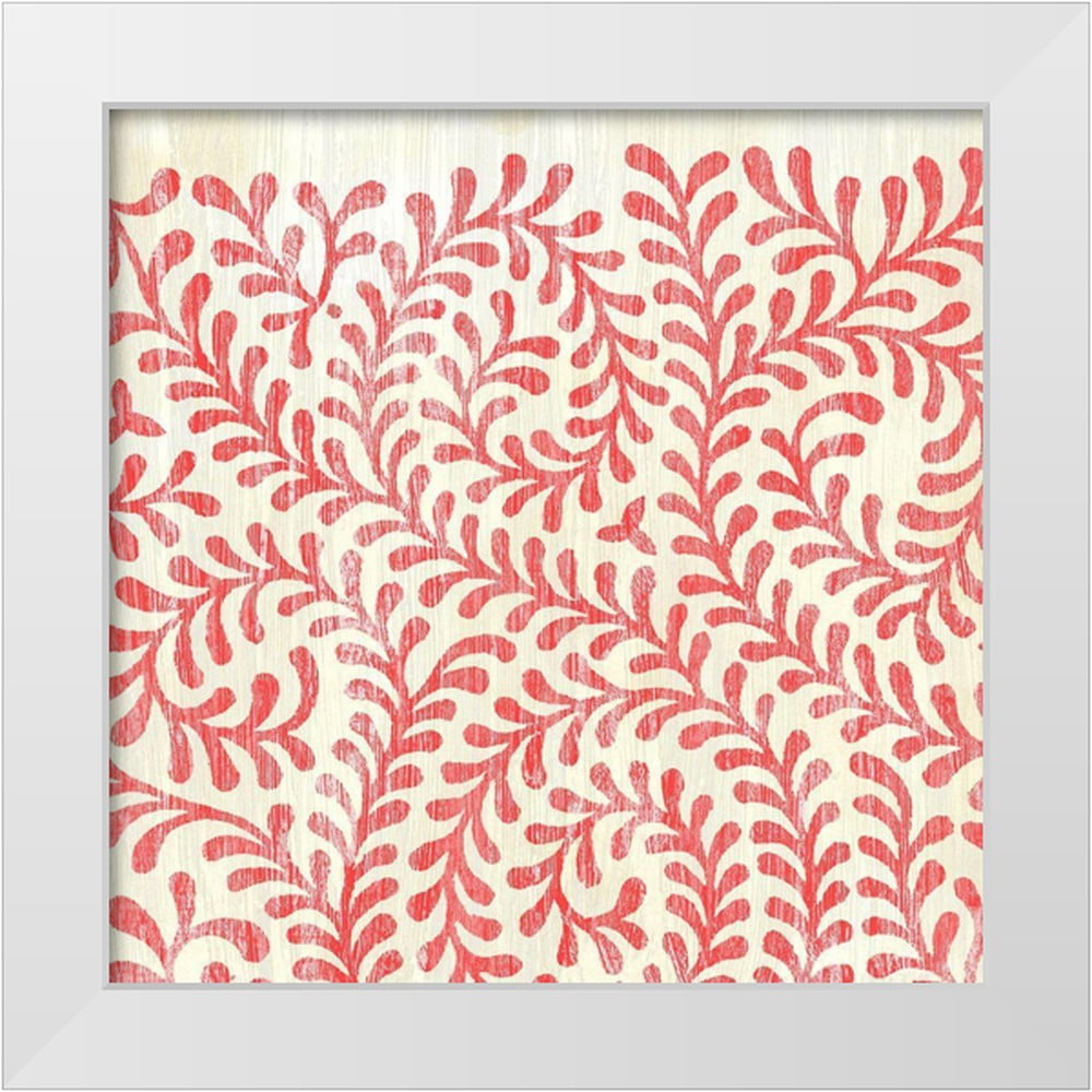 Vess, June Erica 26x26 White Modern Wood Framed Museum Art Print Titled ...