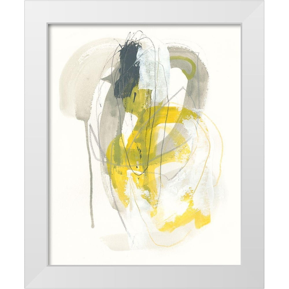 Vess, June Erica 26x32 White Modern Wood Framed Museum Art Print Titled - Arbitrary Consent I ...