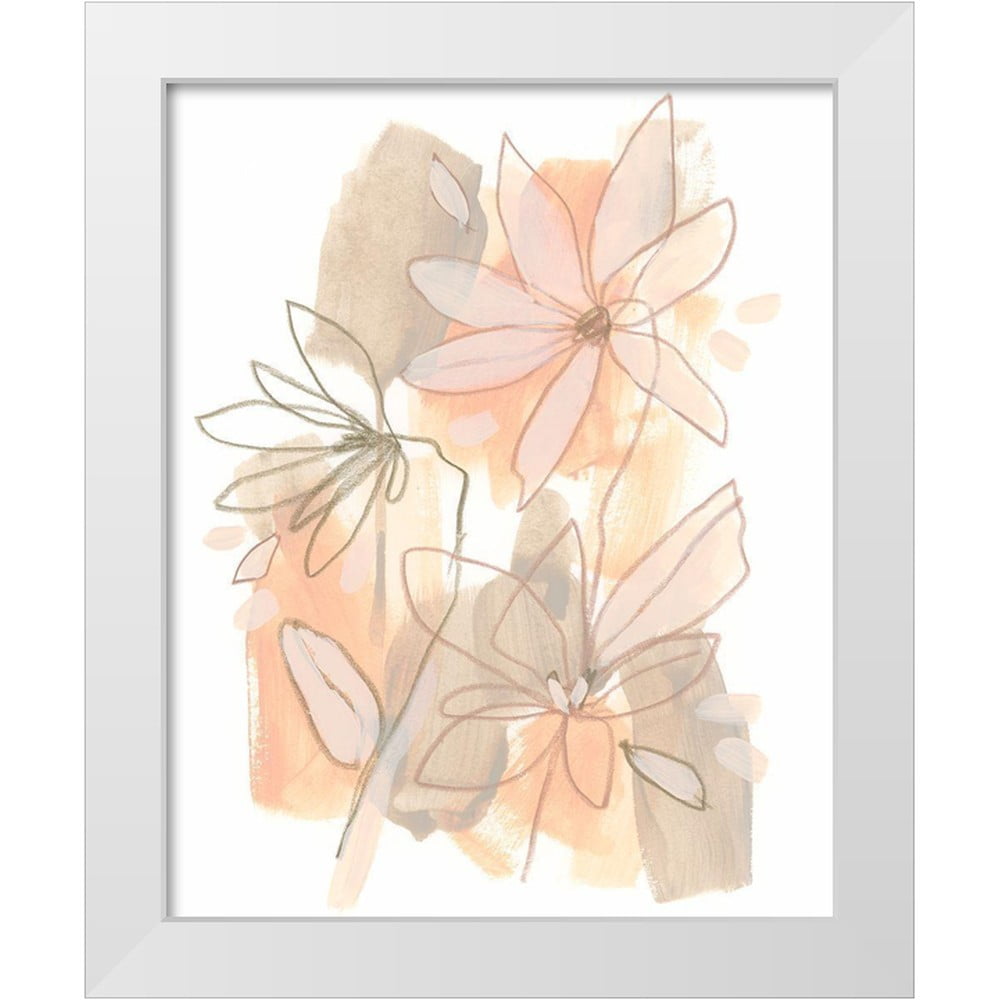 Vess, June Erica 26x32 White Modern Wood Framed Museum Art Print Titled ...