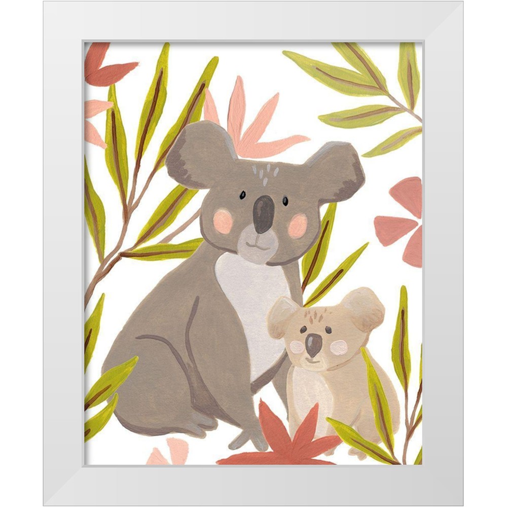 Vess, June Erica 26x32 White Modern Wood Framed Museum Art Print Titled ...