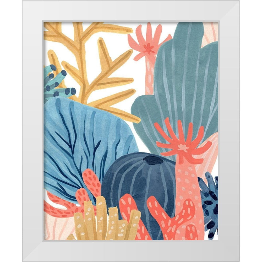 Vess, June Erica 26x32 White Modern Wood Framed Museum Art Print Titled ...