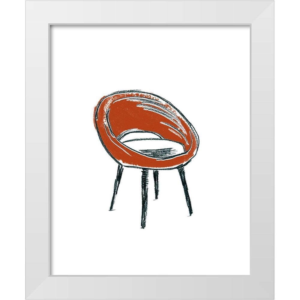 Vess, June Erica 26x32 White Modern Wood Framed Museum Art Print Titled ...