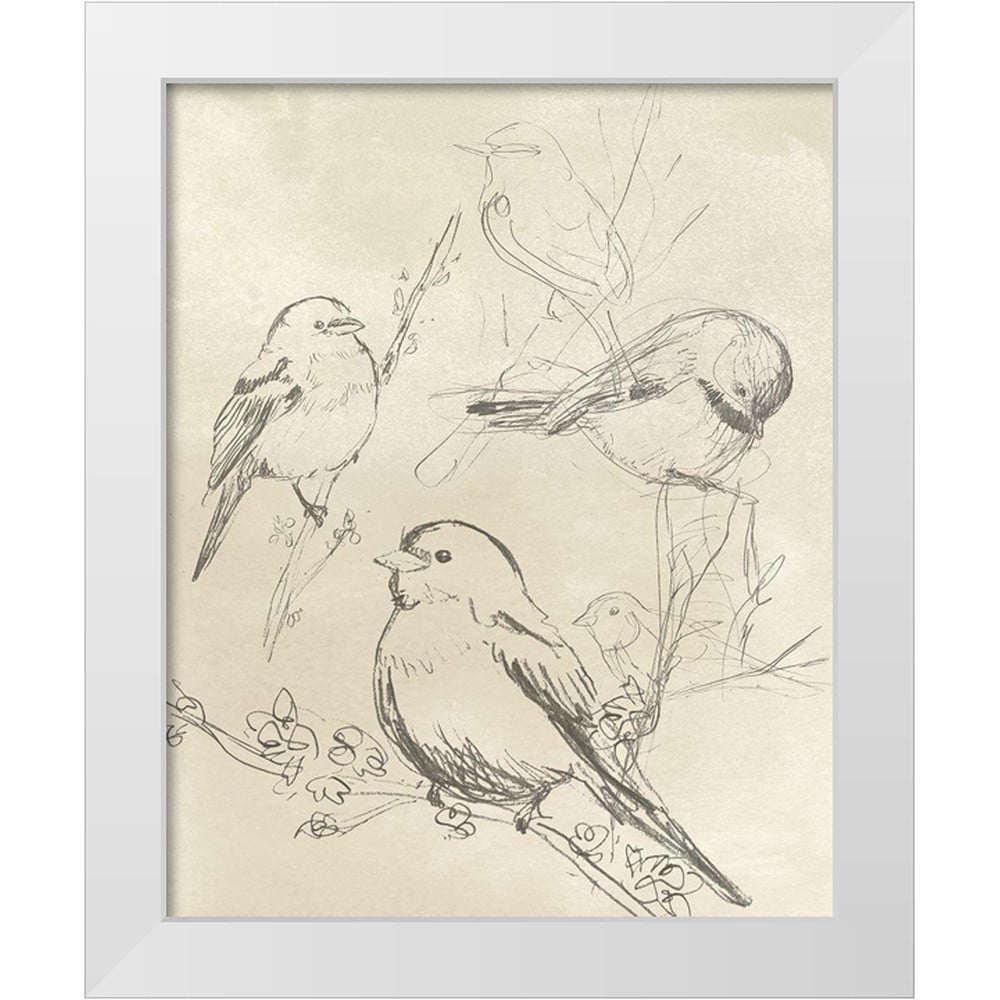 Vess, June Erica 26x32 White Modern Wood Framed Museum Art Print Titled ...