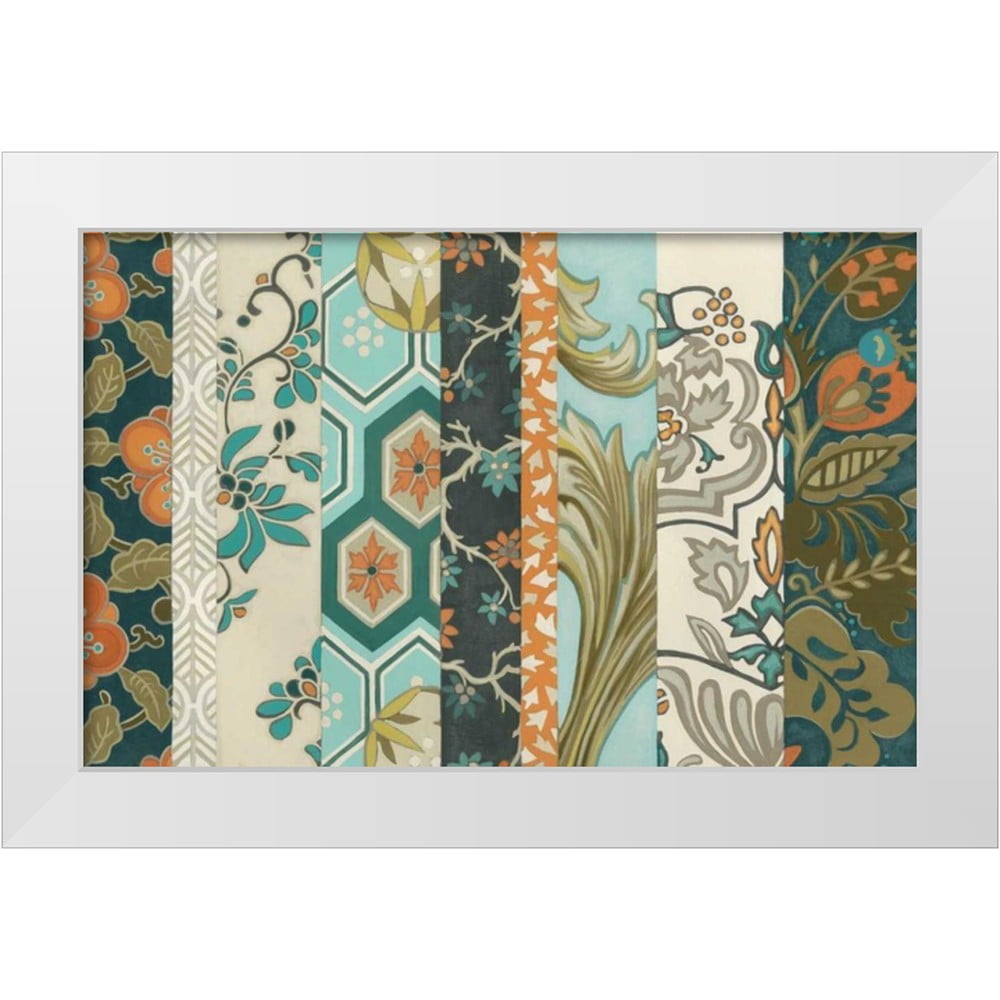 Vess, June Erica 32x22 White Modern Wood Framed Museum Art Print Titled ...