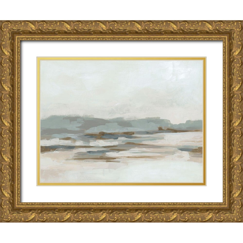 Vess, June Erica 32x25 Gold Ornate Wood Framed with Double Matting ...